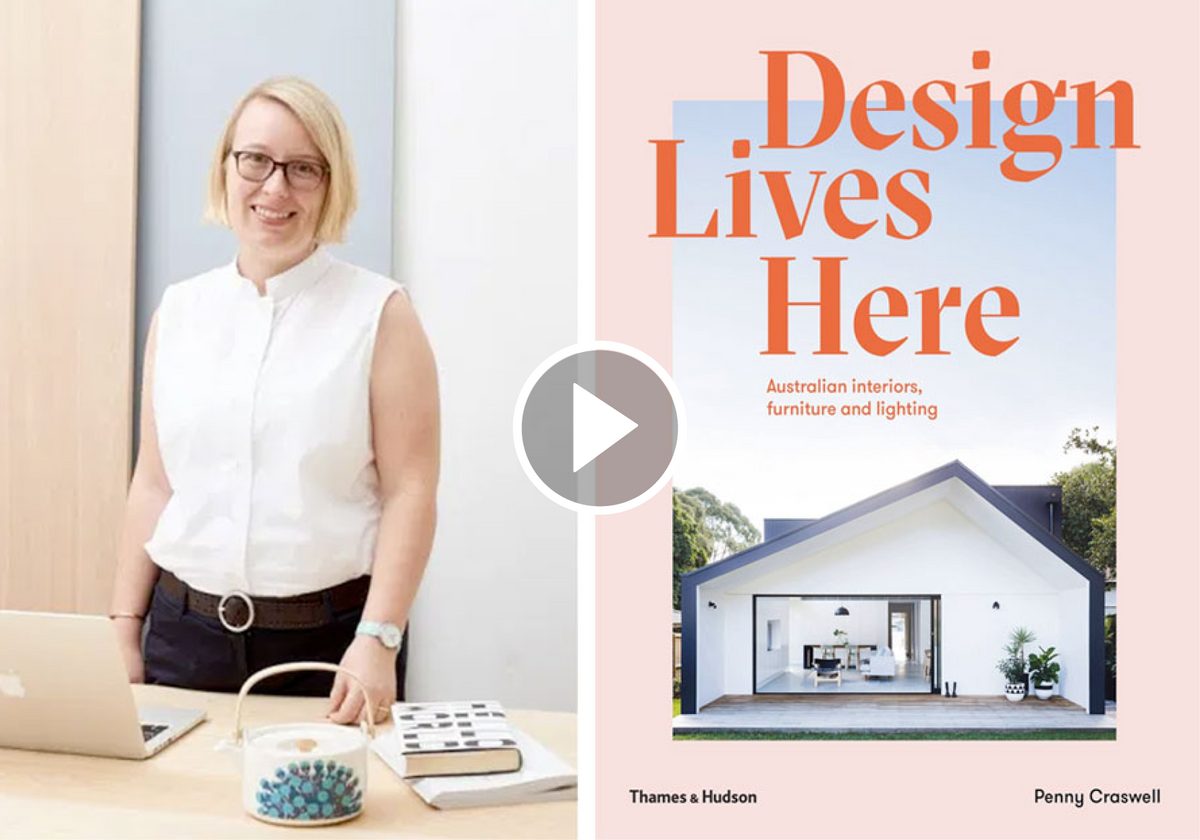 Watch Penny Craswell in conversation on Design Lives Here – Bookshop by Uro